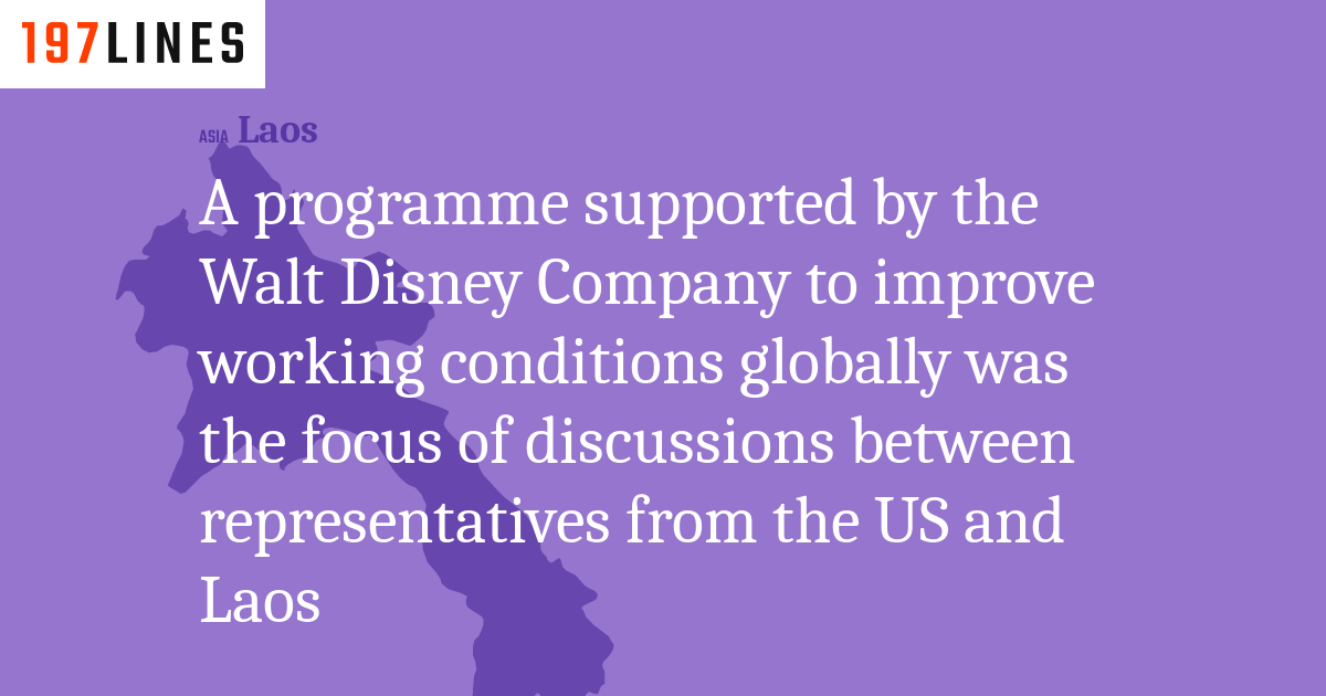A programme supported by the Walt Disney Company to improve working ...