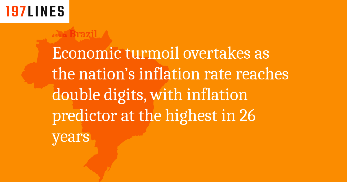 Economic turmoil overtakes as the nation’s inflation rate reaches ...