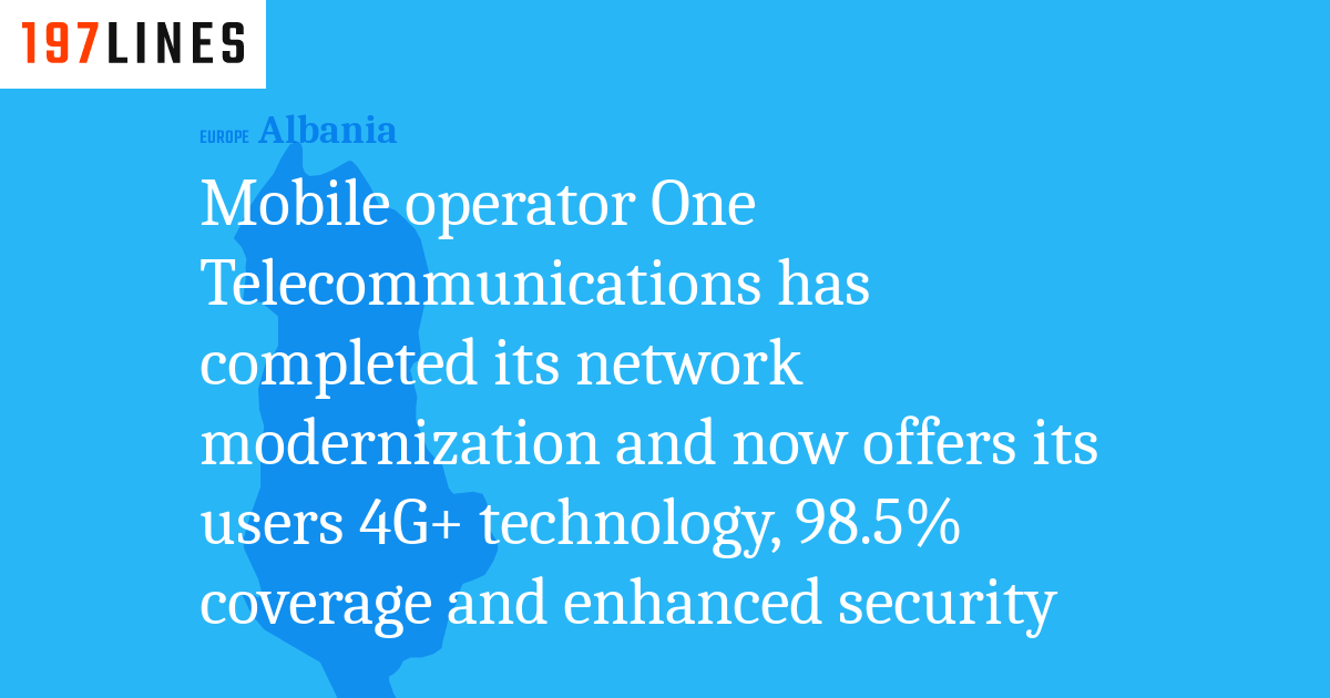Mobile operator One Telecommunications has completed its network ...