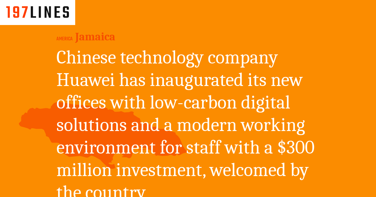 Chinese technology company Huawei has inaugurated its new offices with ...