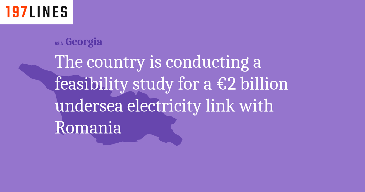 The country is conducting a feasibility study for a €2 billion undersea ...