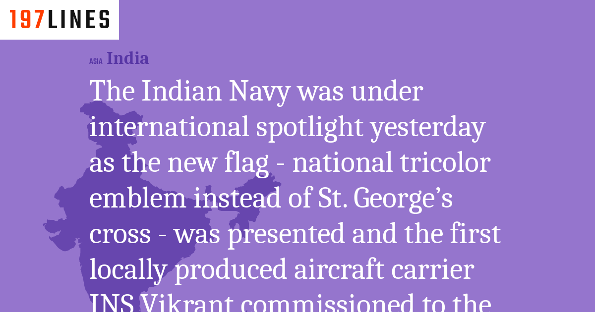 The Indian Navy was under international spotlight yesterday as the new ...