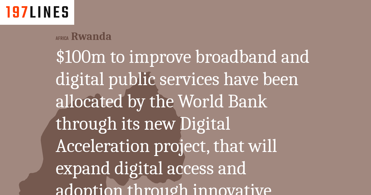$100m to improve broadband and digital public services have been ...