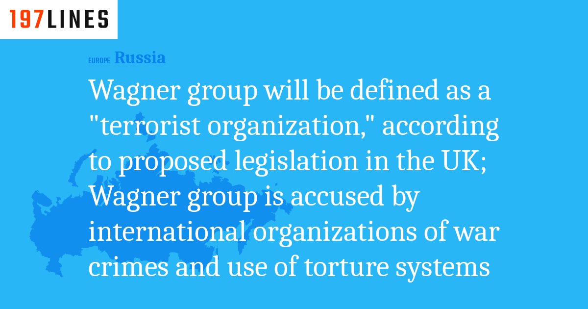 Wagner group will be defined as a - 197lines