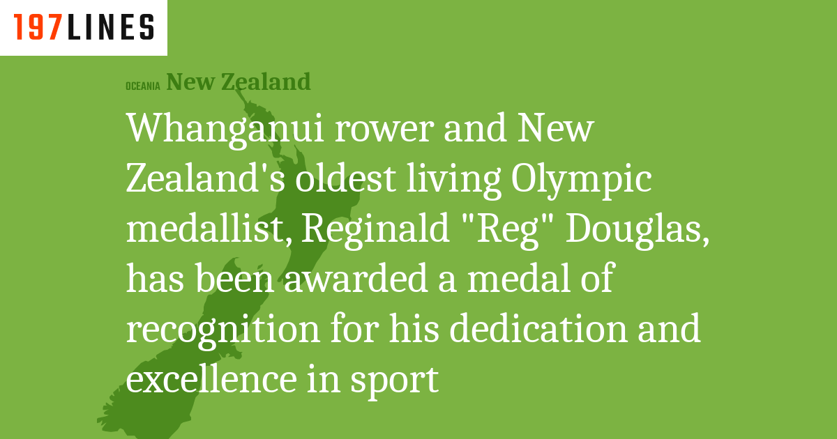 Whanganui rower and New Zealand's oldest living Olympic medallist ...